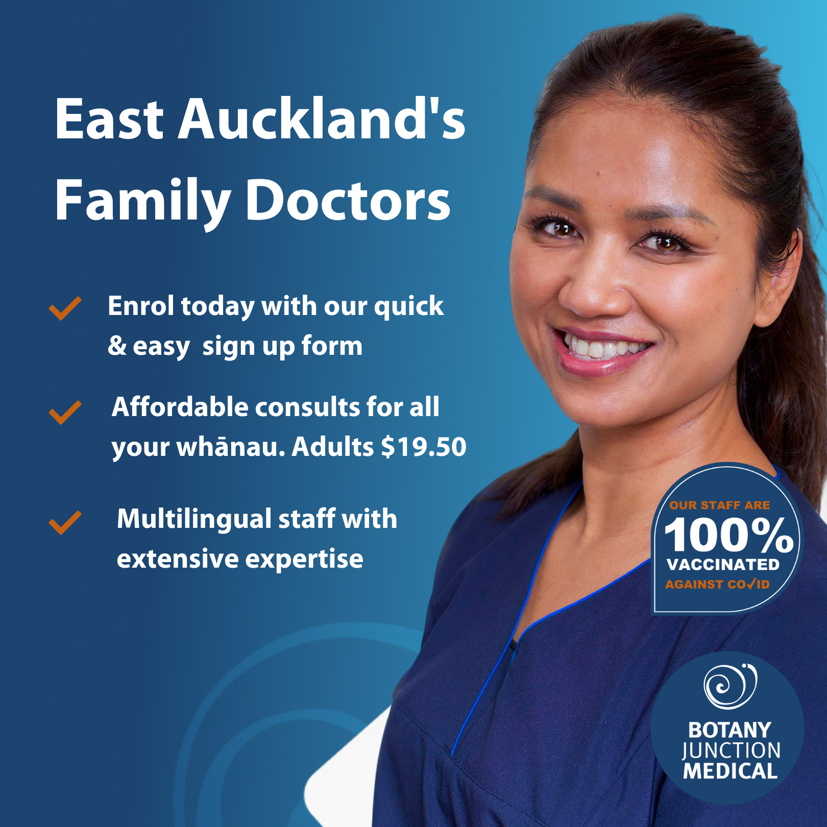 Enrol with a Family Doctor in Botany Downs | Expert GPs in East Auckland